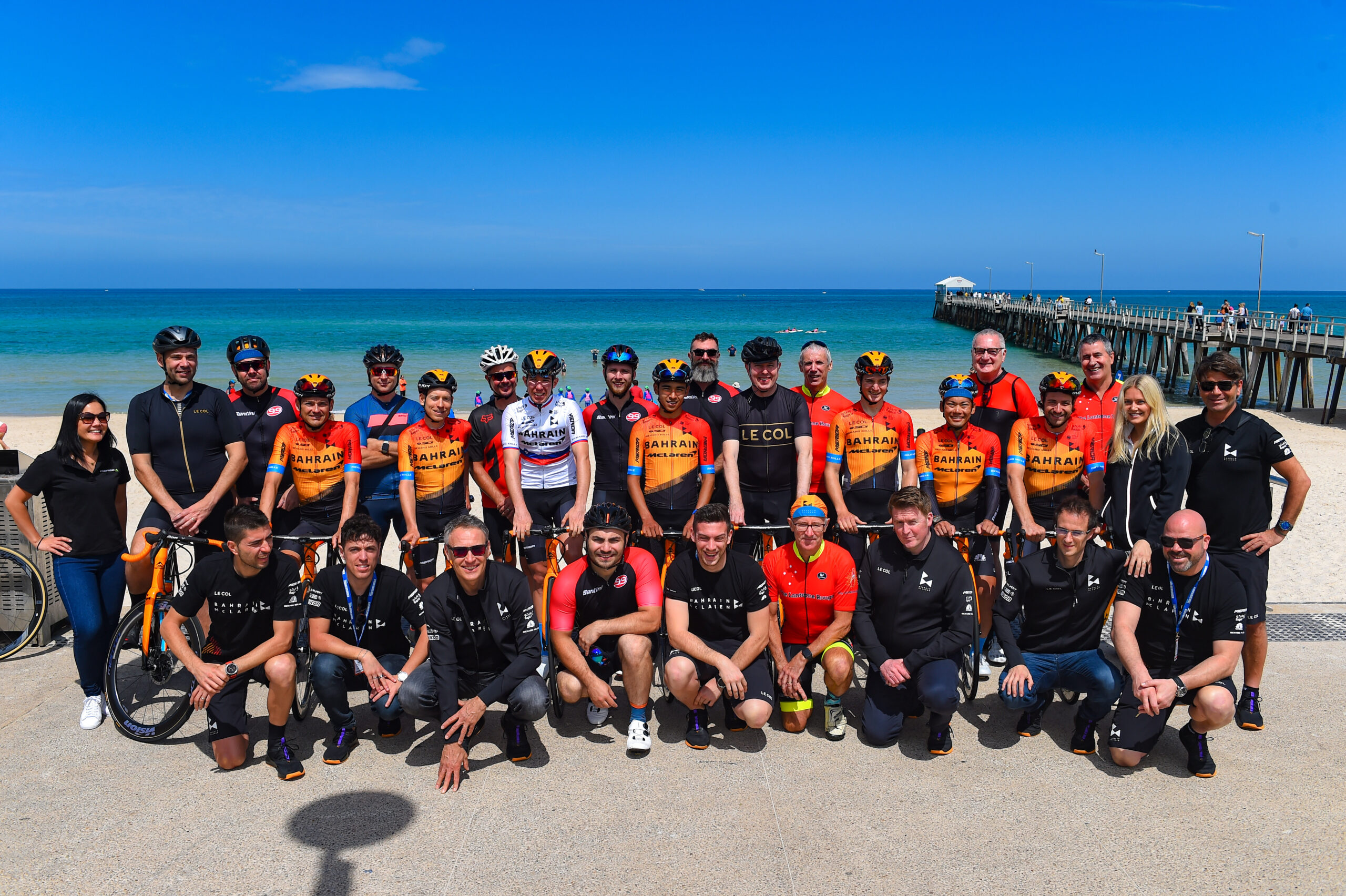 Team Bahrain McLaren celebrates its UCI WorldTour debut by bringing ...