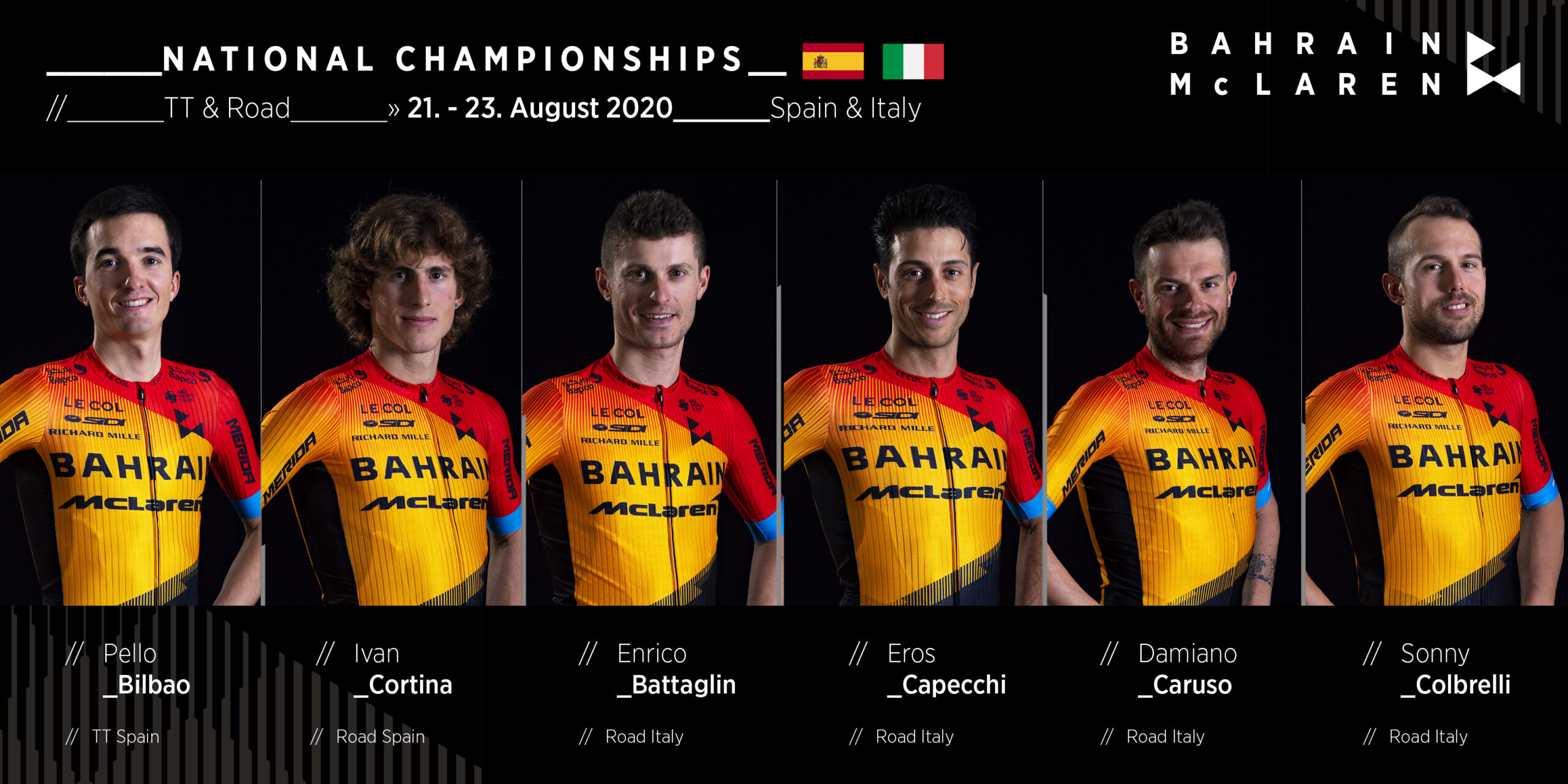 Team Bahrain McLaren targets National Championships in Spain and Italy ...