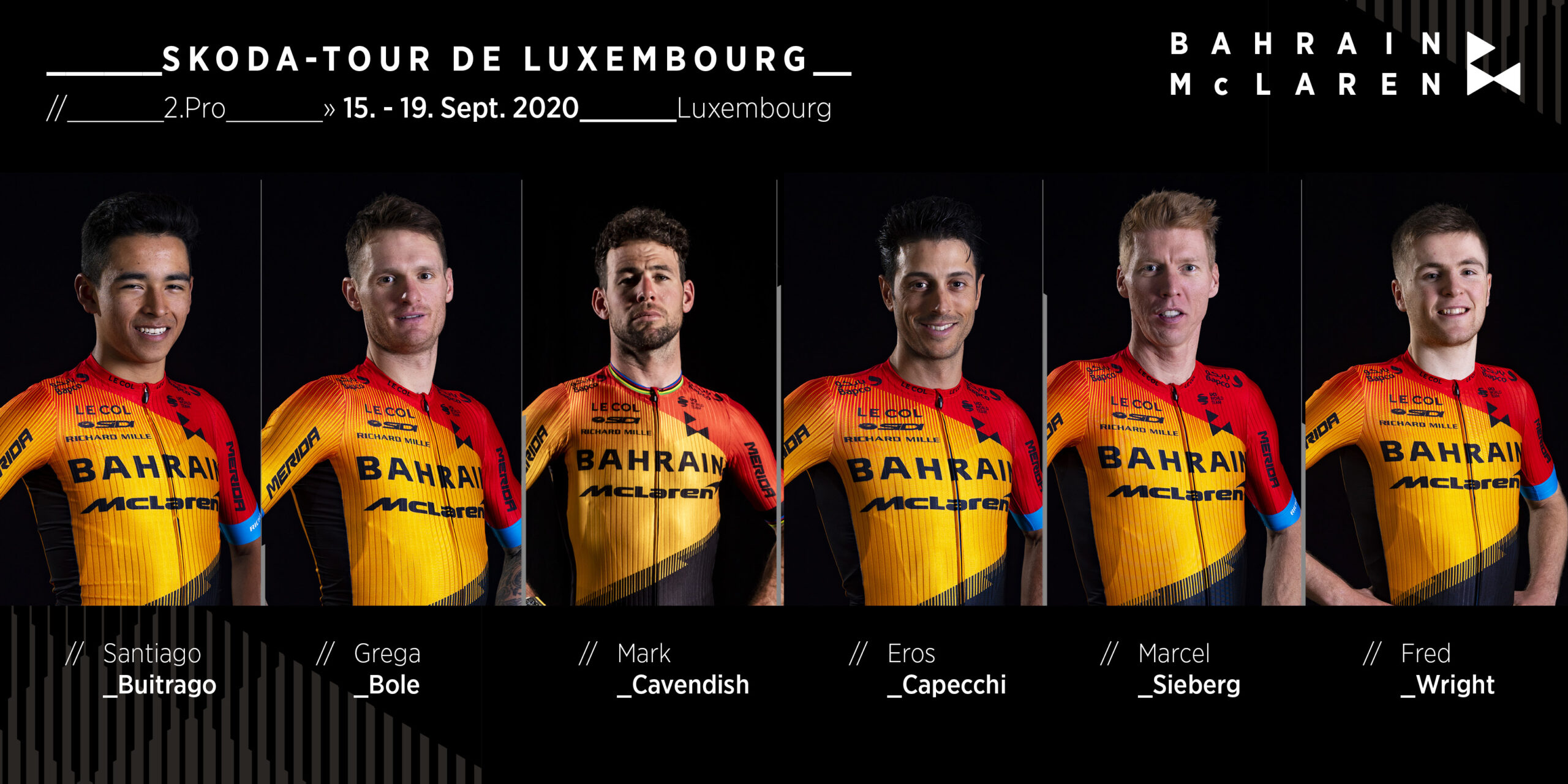 TEAM BAHRAIN McLAREN AIMS FOR STAGE WINS AT TOUR DE LUXEMBOURG. - Team ...