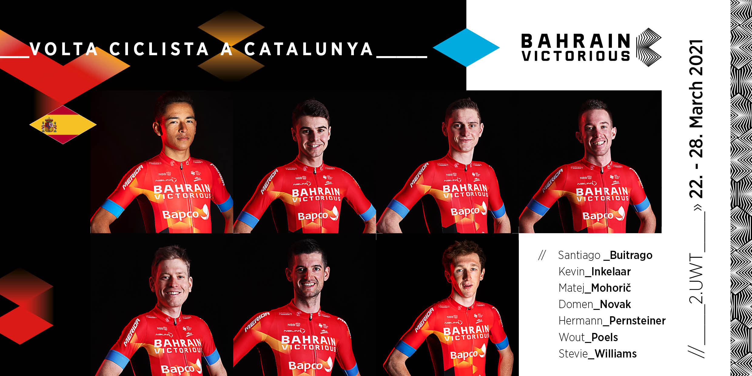 Team Bahrain Victorious heading to 100th edition of Volta Ciclista a ...