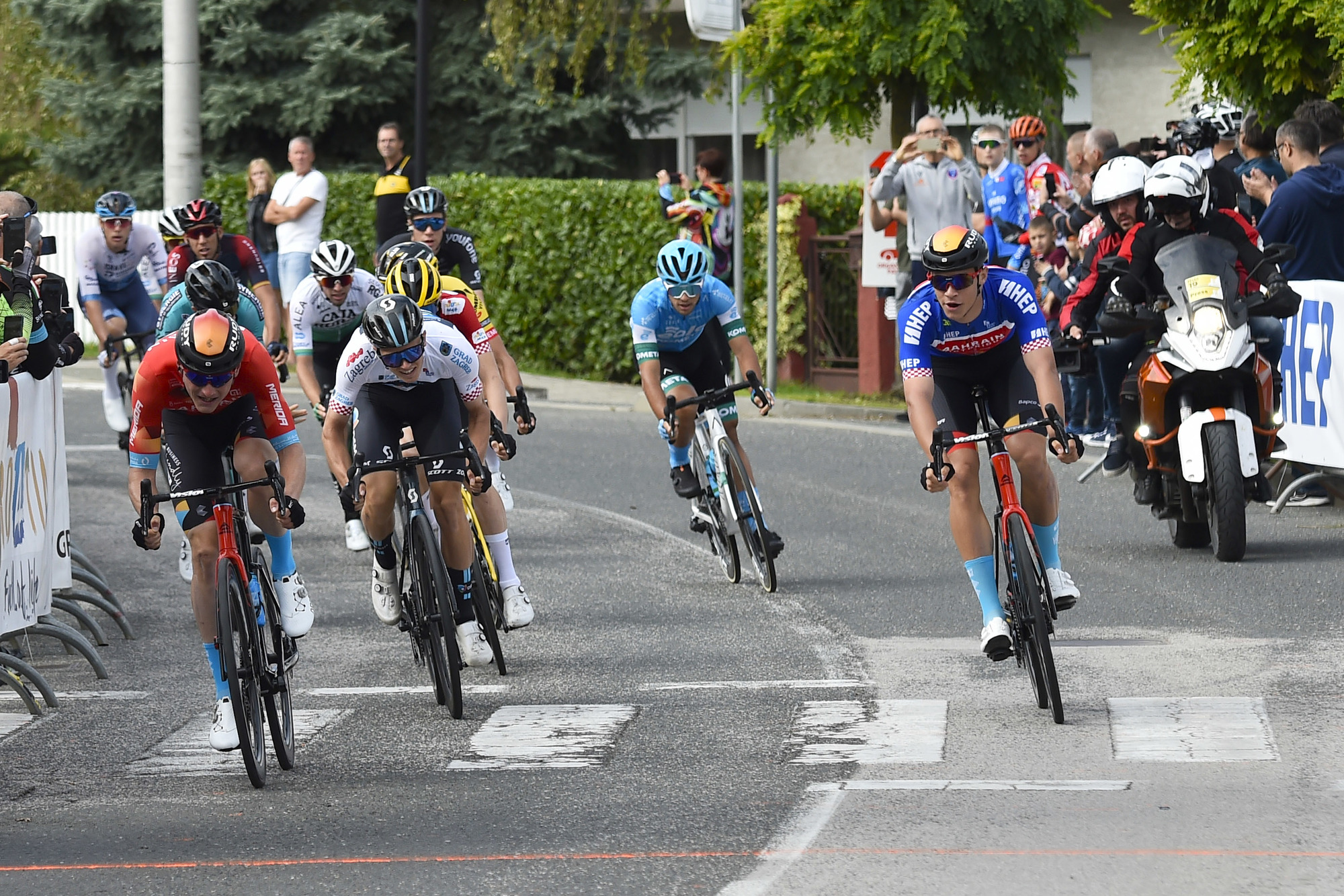 Mohorič claimed overall victory at CRO Race. - Team Bahrain