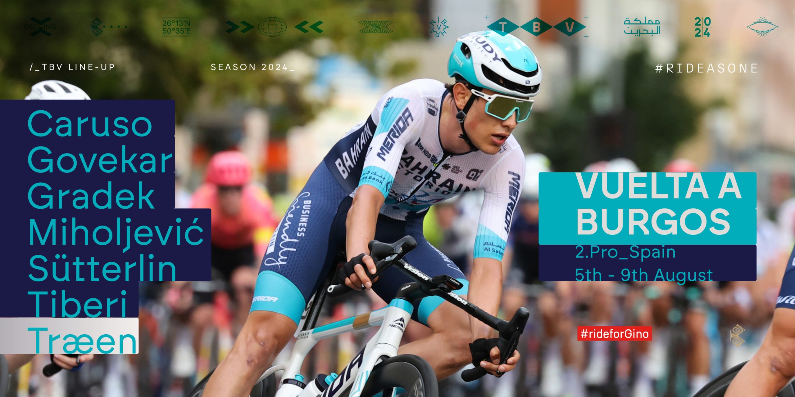Bahrain Victorious to Vuelta a Burgos - Team Bahrain Victorious