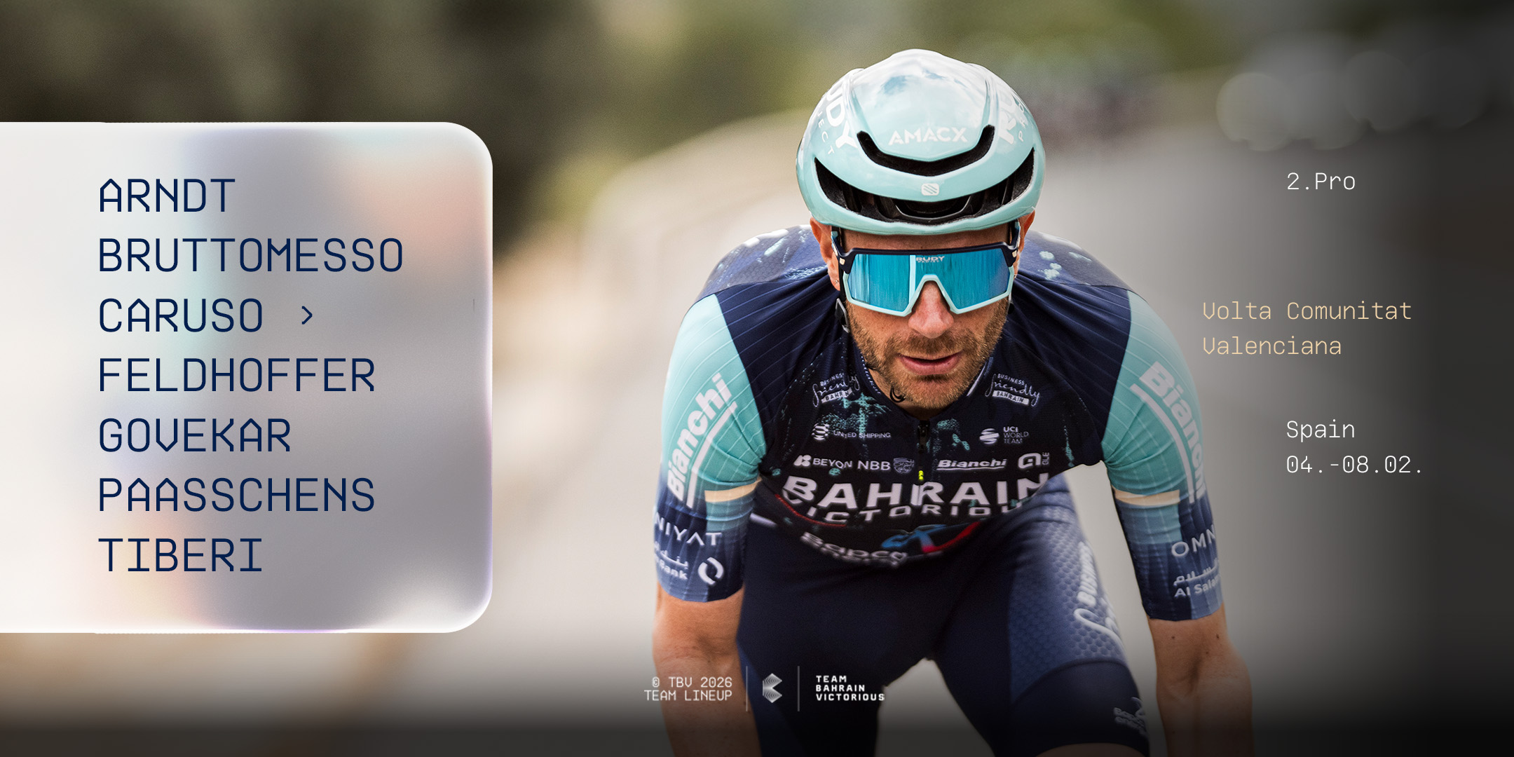 Team Bahrain Victorious set for 77th edition of the Volta Comunitat ...